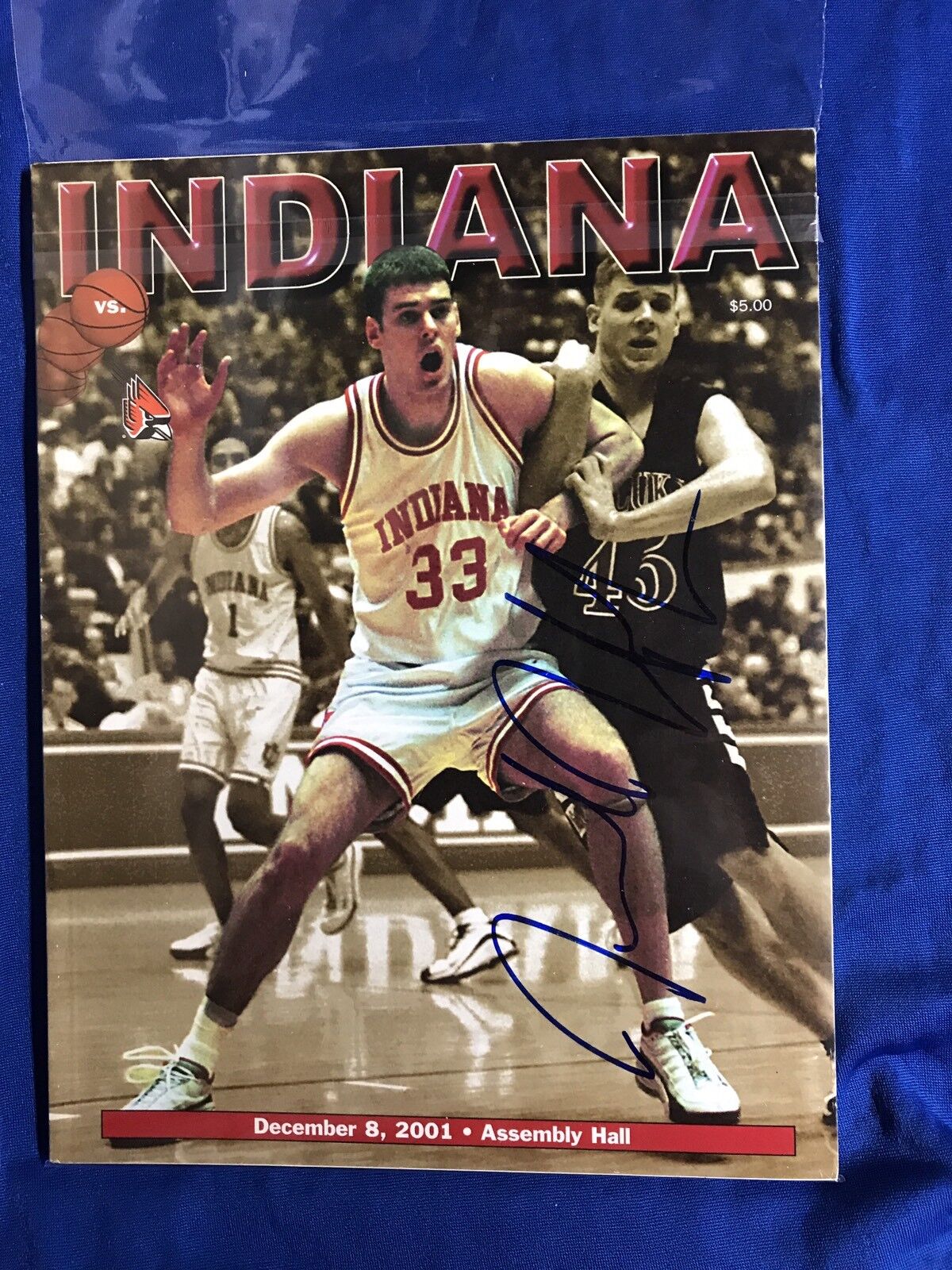 Jared Jeffries Signed Magazine Autographed Basketball | Autographia