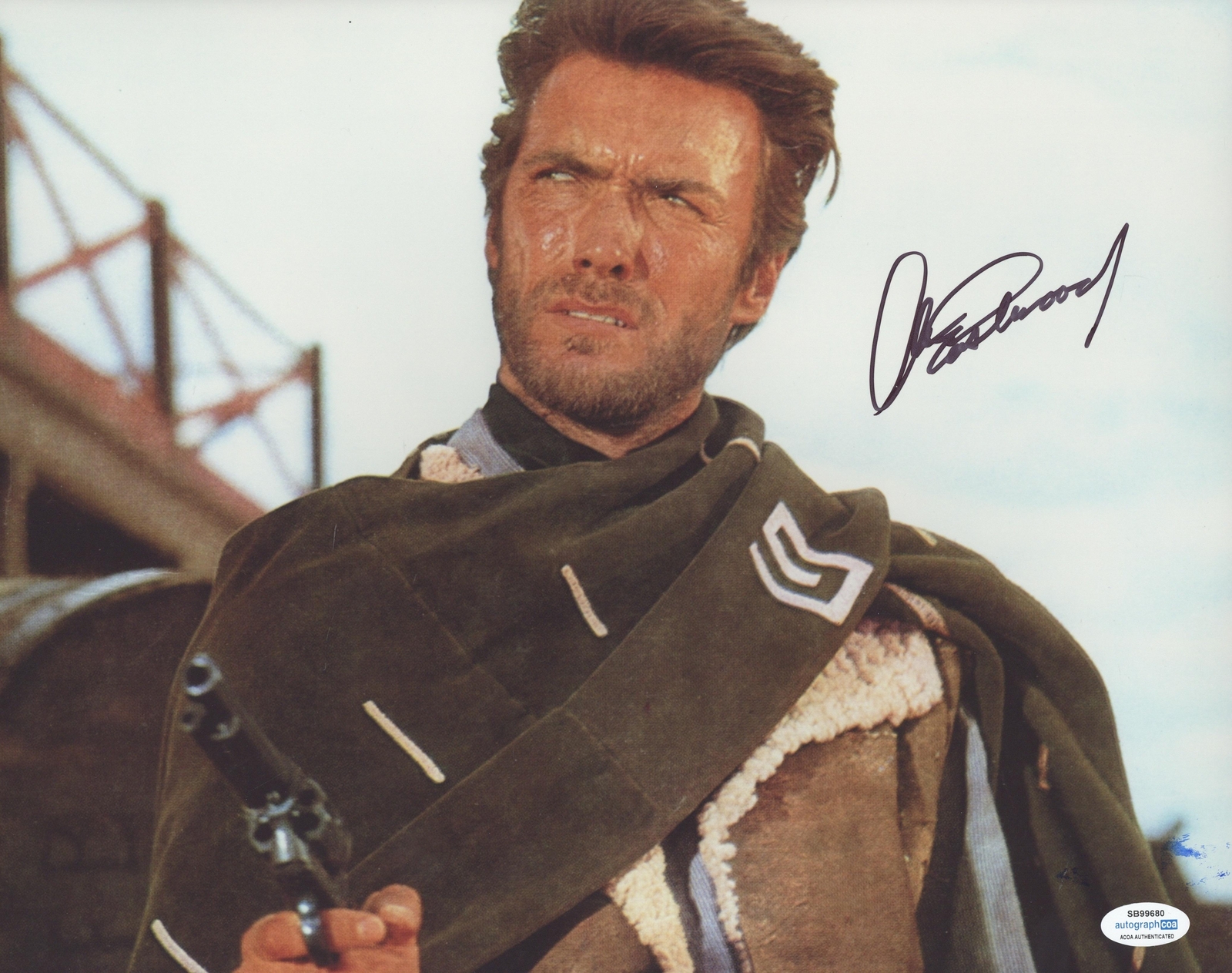 Clint Eastwood "The Good, the Bad and the Ugly" AUTOGRAPH Signed 11x14 ...