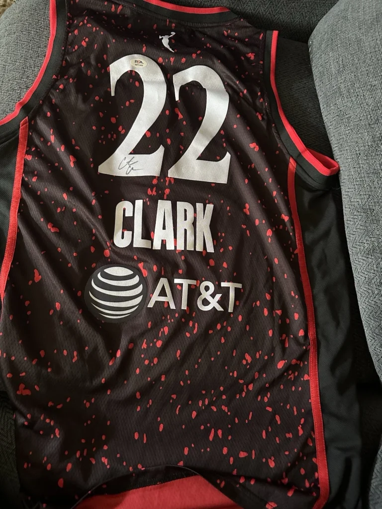 Caitlin Clark SIGNED Indiana Fever Stranger Things Jersey PSA ...