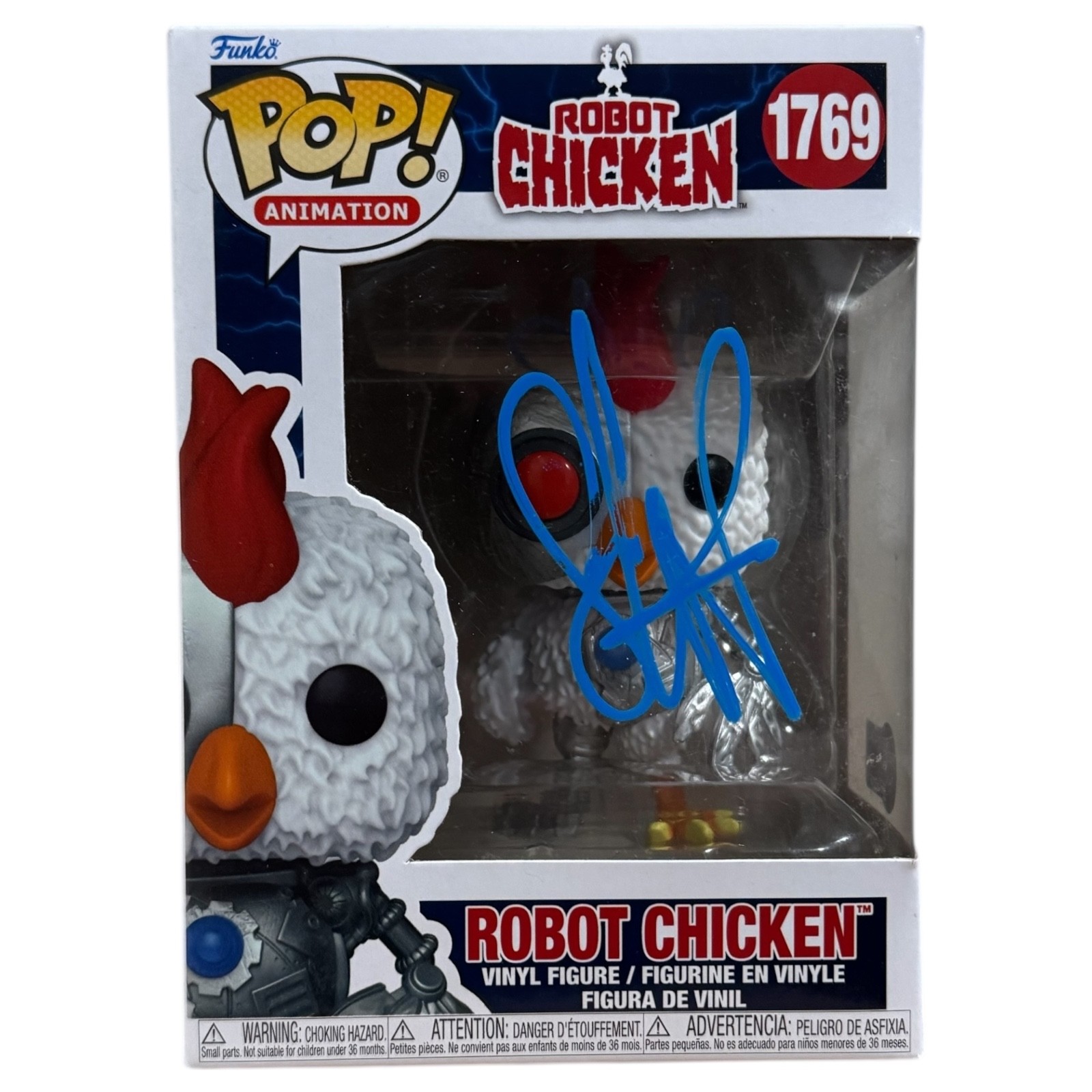 Seth Green Robot Chicken Signed Autograph Robot Chicken Funko Pop #1769 ...