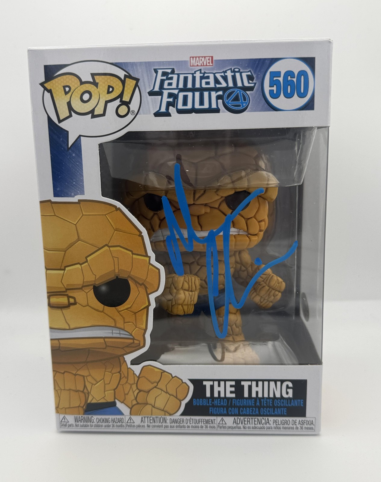 Michael Chiklis "Fantastic Four" AUTOGRAPH Signed The Thing 560 Funko ...