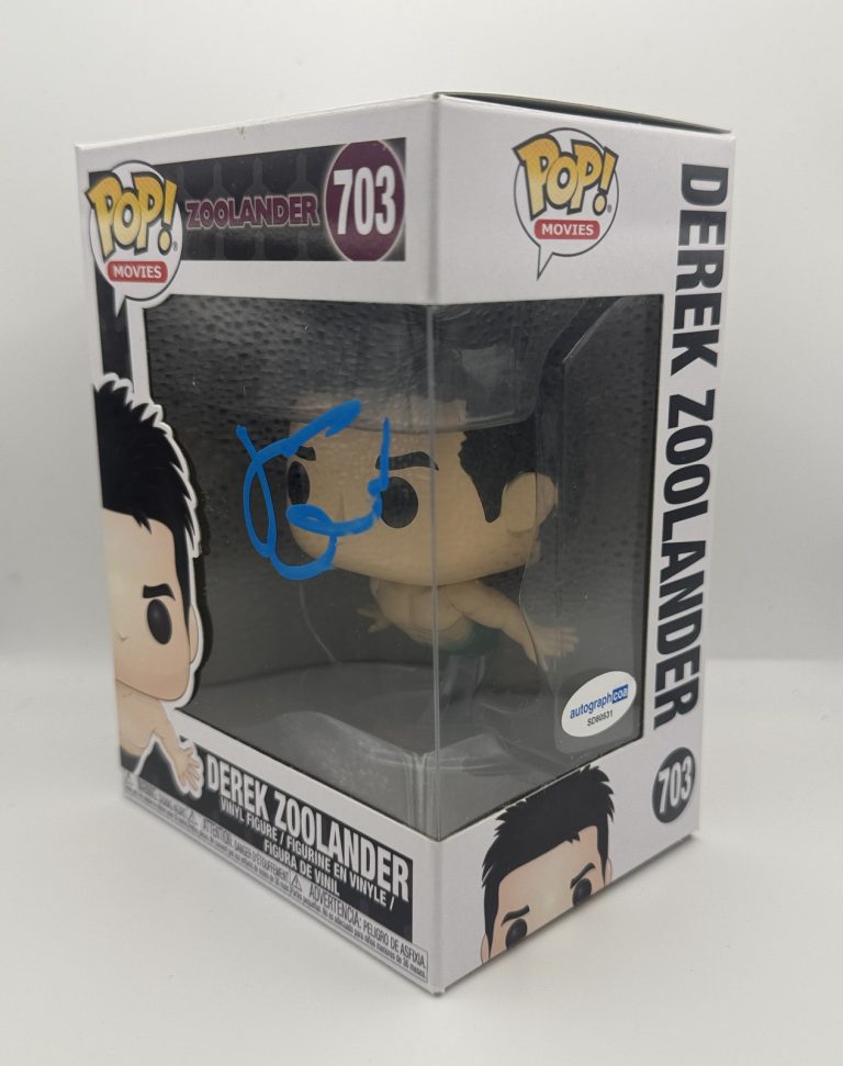 Ben Stiller "Zoolander" AUTOGRAPH Signed 'Derek Zoolander' 703 Funko ...