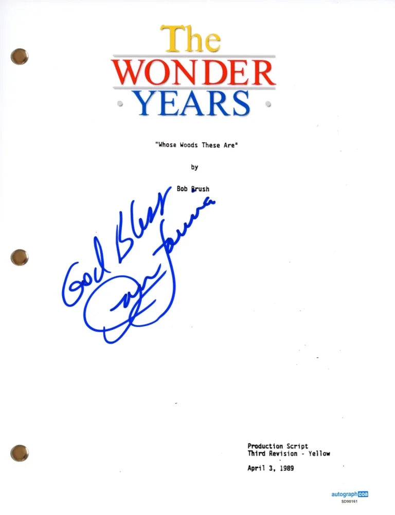 Dan Lauria "The Wonder Years" Signed Autograph Full Episode 216 TV ...