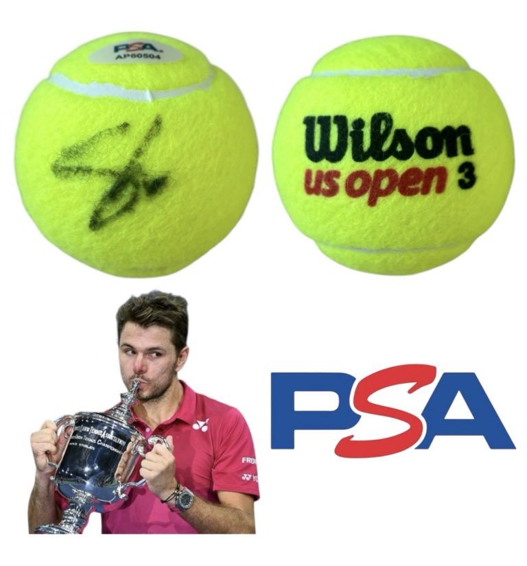 Stan Wawrinka Signed Official Wilson 2016 US OPEN CHAMPION Tennis Ball ...