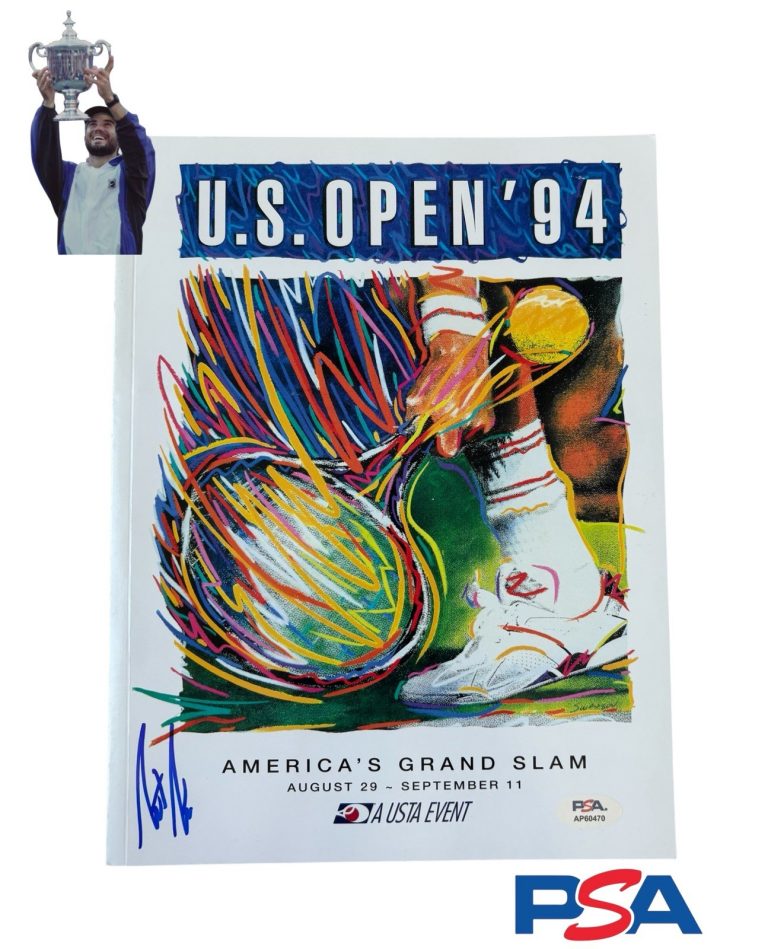 Andre Agassi Signed Autographed Official 1994 US OPEN CHAMPION Program ...