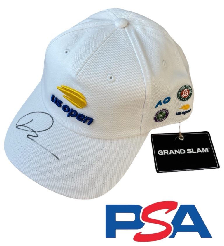 Jack Draper Signed US OPEN Grand Slam Limited Edition Tennis Hat Cap ...