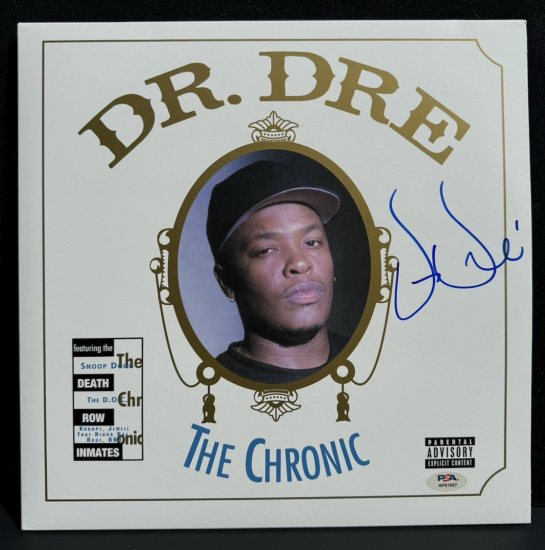 Andre Young Dr. Dre Signed Autographed Chronic Vinyl LP Record Album ...