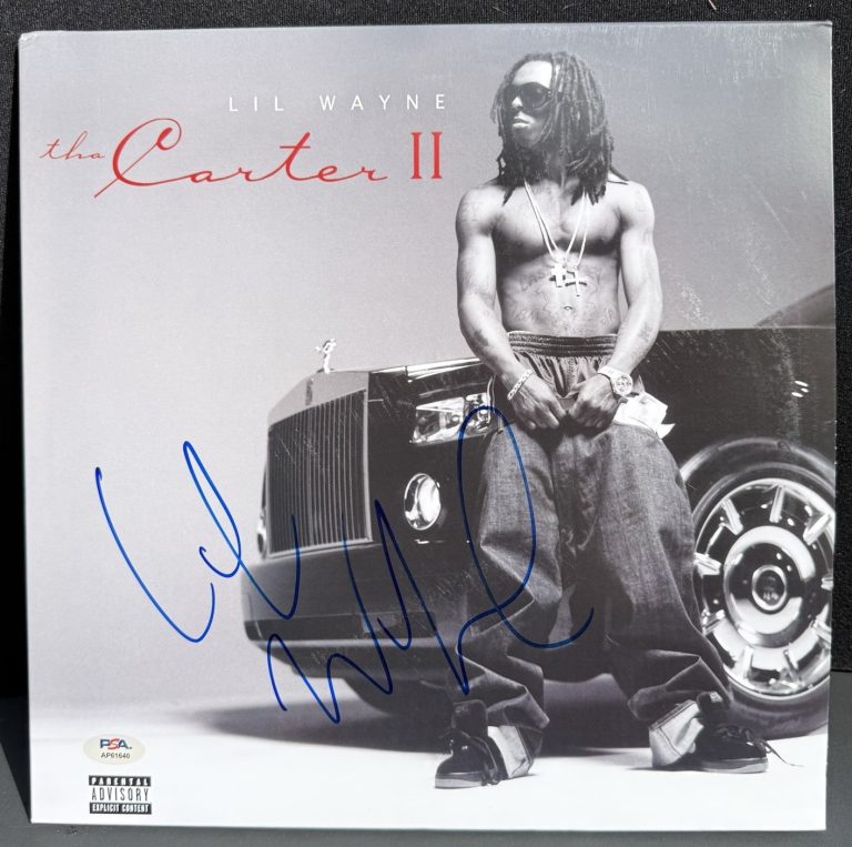 Lil Wayne Signed Autographed Tha Carter II 2 Vinyl Rapper Album Record ...