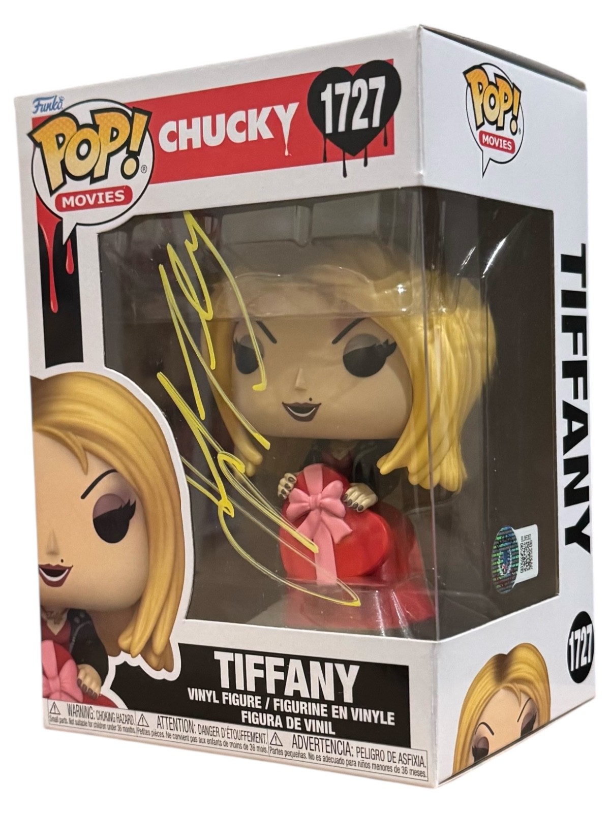 Jennifer Tilly Signed Tiffany Funko Pop Bride of Chucky 1727 Autograph ...