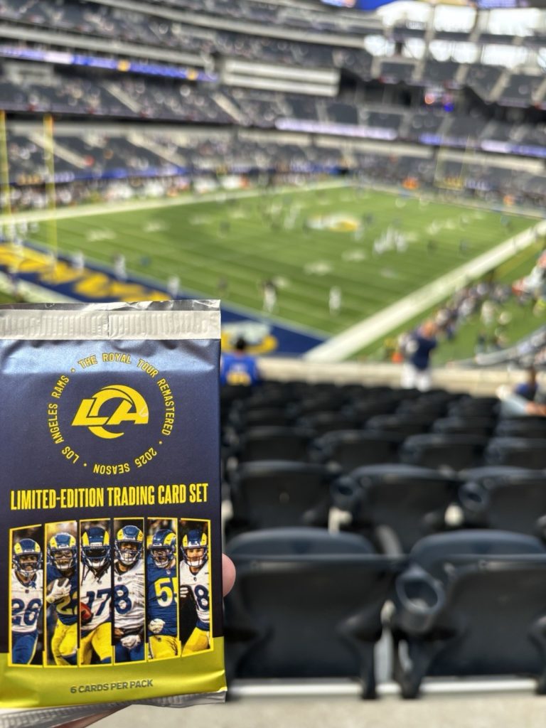 Los Angeles Rams Limited Edition Trading Card Set SGA 9/28/2025 NFL ...