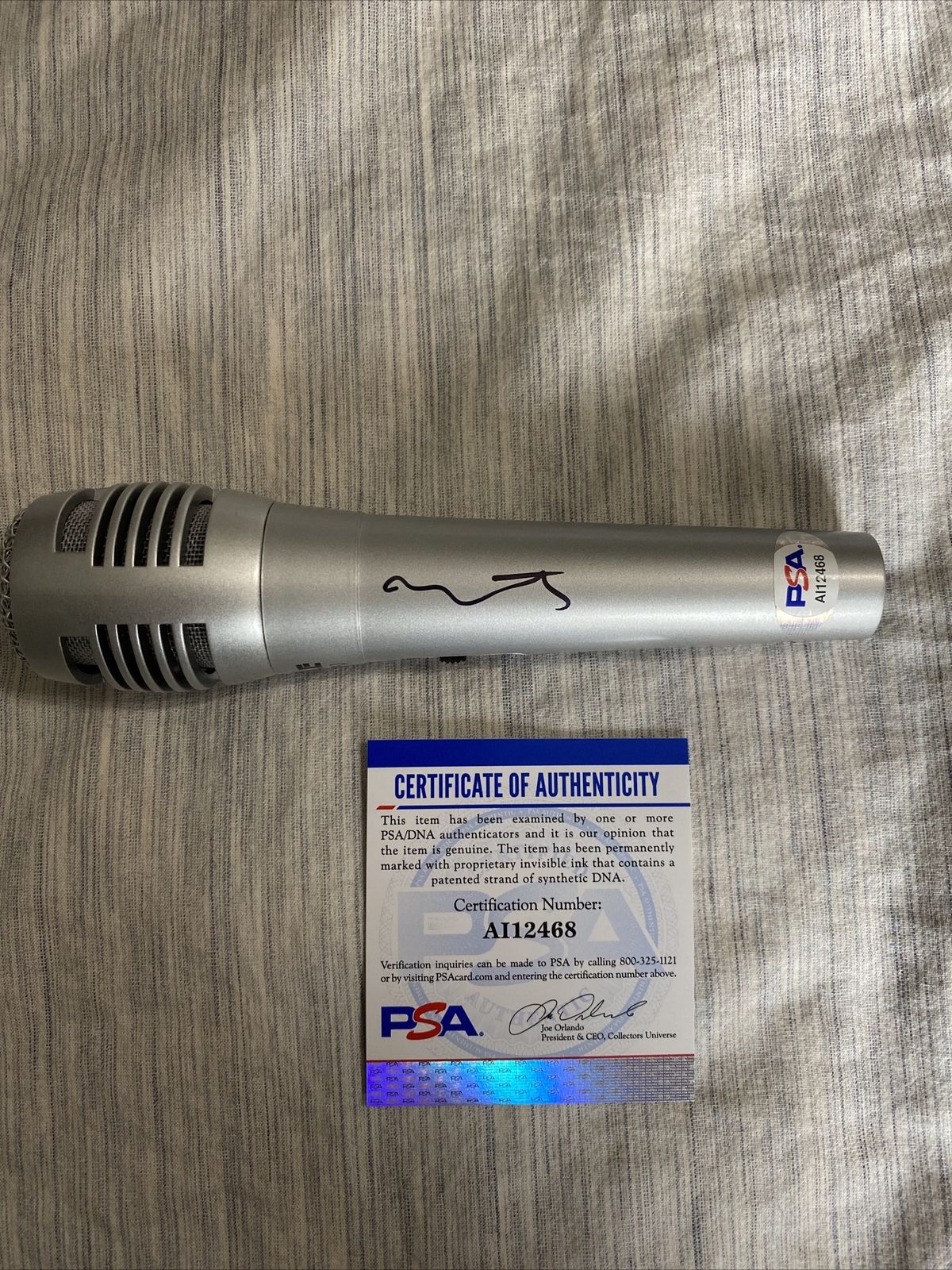 Kanye West signed autographed Mic Microphone RARE Music legend PSA COA ...