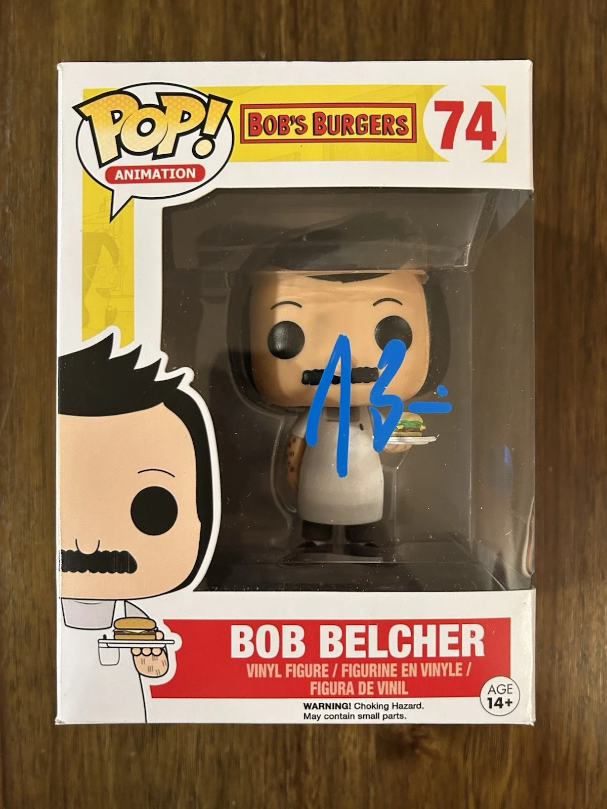 H. Jon Benjamin ‘Bob’s Burgers’ Signed Funko Pop ‘Bob Belcher’ Beckett ...