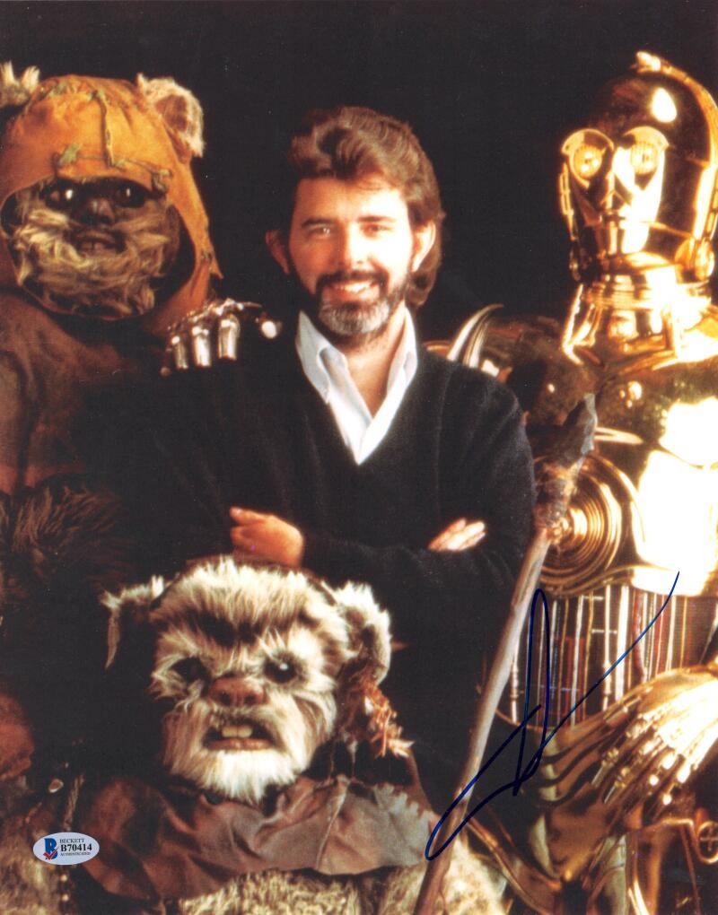 George Lucas Signed Autograph 11x14 Photo - Jedi Star Wars Creator ...