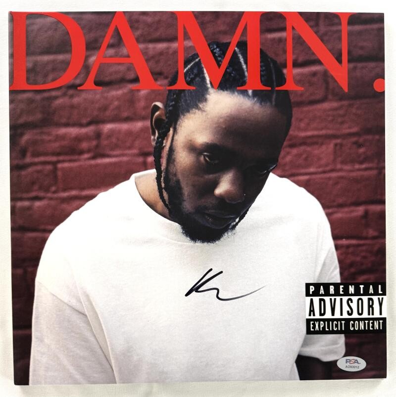 Kendrick Lamar Signed Autograph Damn Album Vinyl Record - Not Like Us w ...