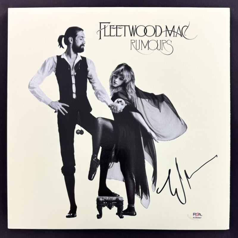 Lindsey Buckingham Signed Autograph Album Vinyl Record Fleetwood Mac ...