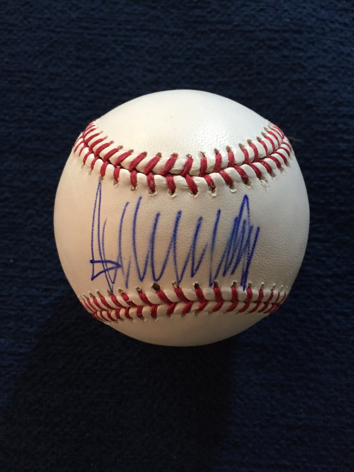 Donald Trump Signed Romlb Authentic Baseball 2016 JSA Authentication ...