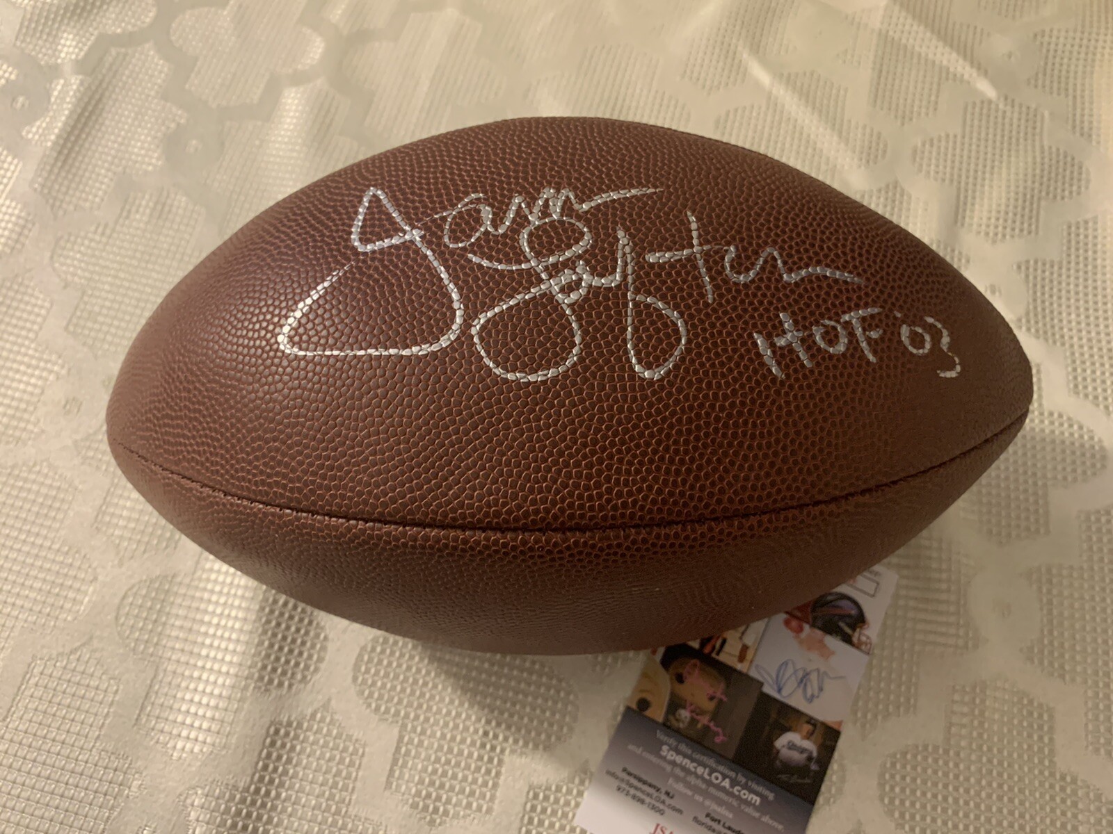 James Lofton Signed Nfl Football JSA Authentication COA Autographed ...