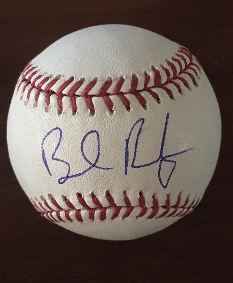 Brendan Rodgers Signed Baseball Rawlings Official Major League Romlb ...