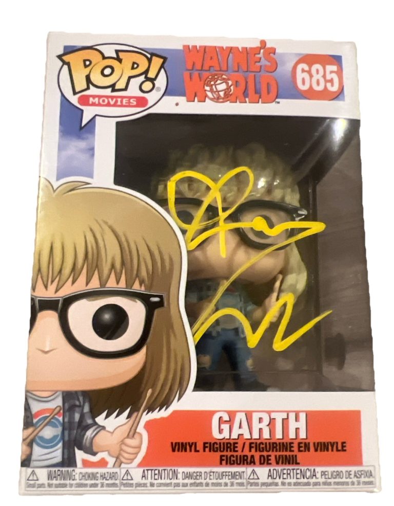 DANA CARVEY signed (WAYNES WORLD) Garth Funko Pop #685 Beckett BAS BT78156 | Autographia