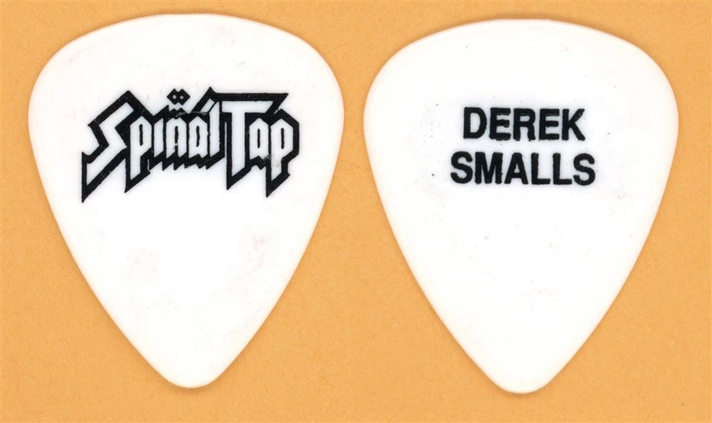 Spinal Tap Derek Smalls Original Guitar Pick | Autographia