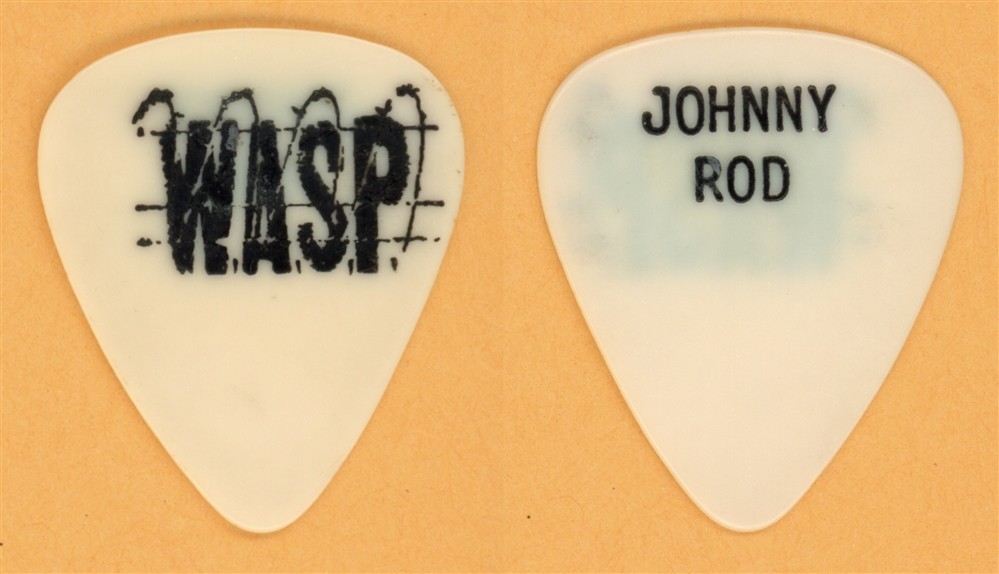 WASP Johnny Rod Vintage Guitar Pick - 1988 Headless Children Tour ...