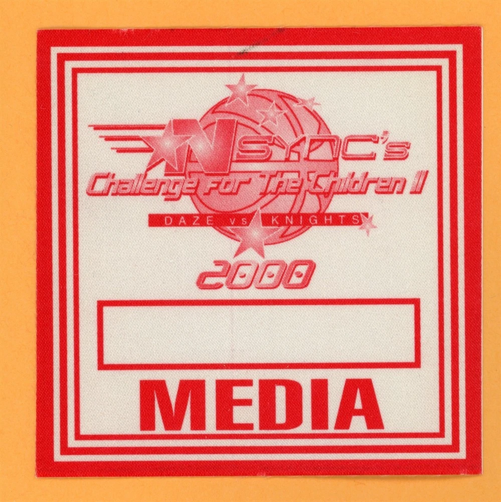 NSYNC Vintage Satin Backstage Pass - 2000 No String Attached Tour ...