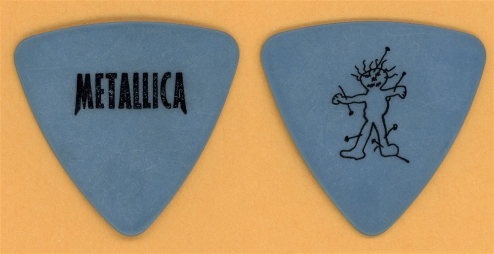 Metallica Jason Newsted Voodoo Vintage Guitar Pick - 1998 Garage Tour ...