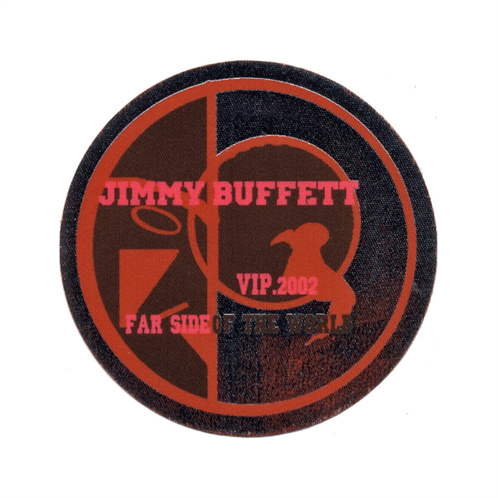 Jimmy Buffett 2002 Far Side of the World Concert Tour VIP foil ...