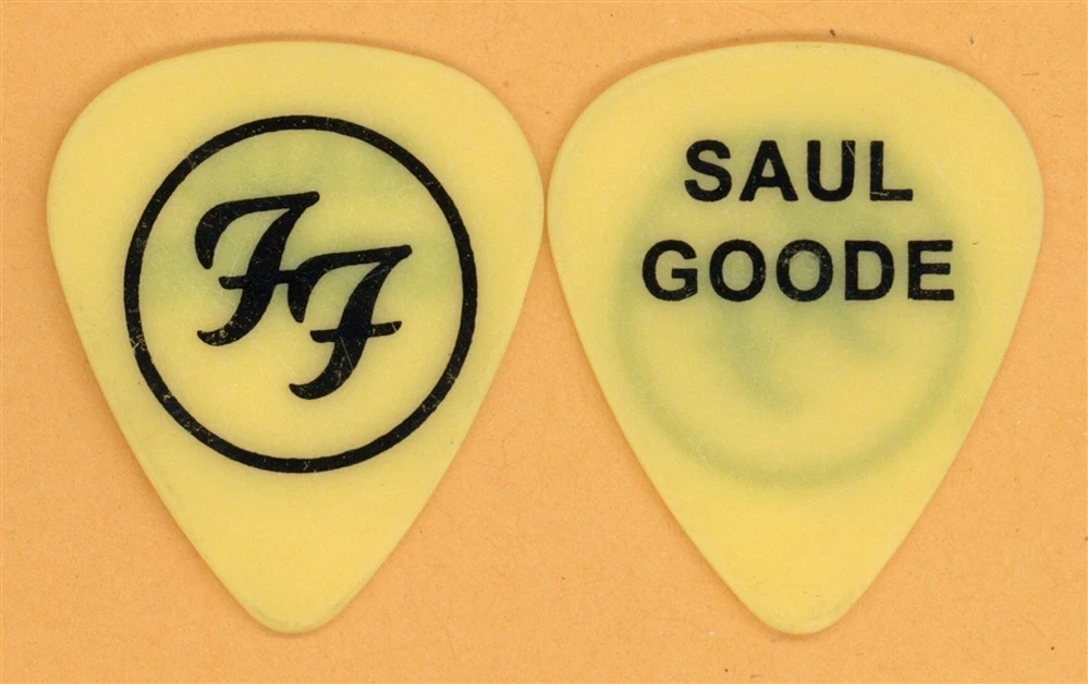 Foo Fighters Saul Goode Dave Grohl Vintage Guitar Pick - 2004 One by ...