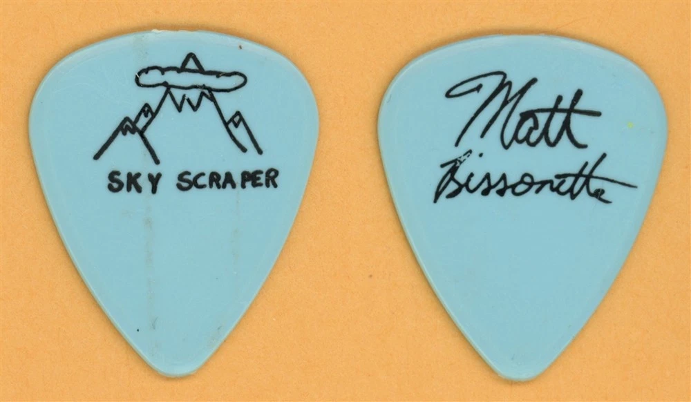 David Lee Roth Matt Bissonette Vintage Guitar Pick - 1988 Skycraper ...