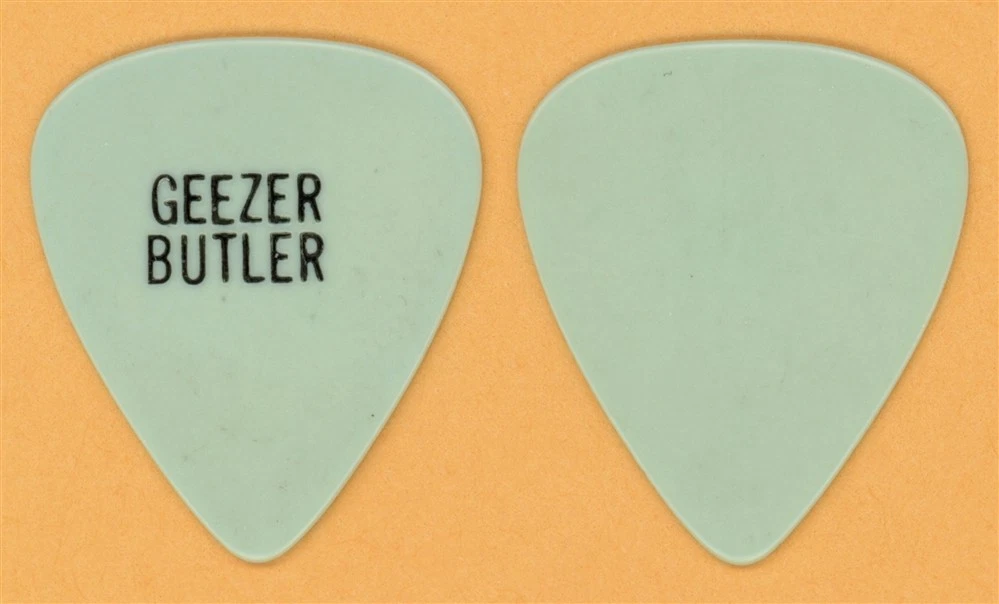 Black Sabbath Geezer Butler Vintage Guitar Pick - 1978 Nevre Say Die ...