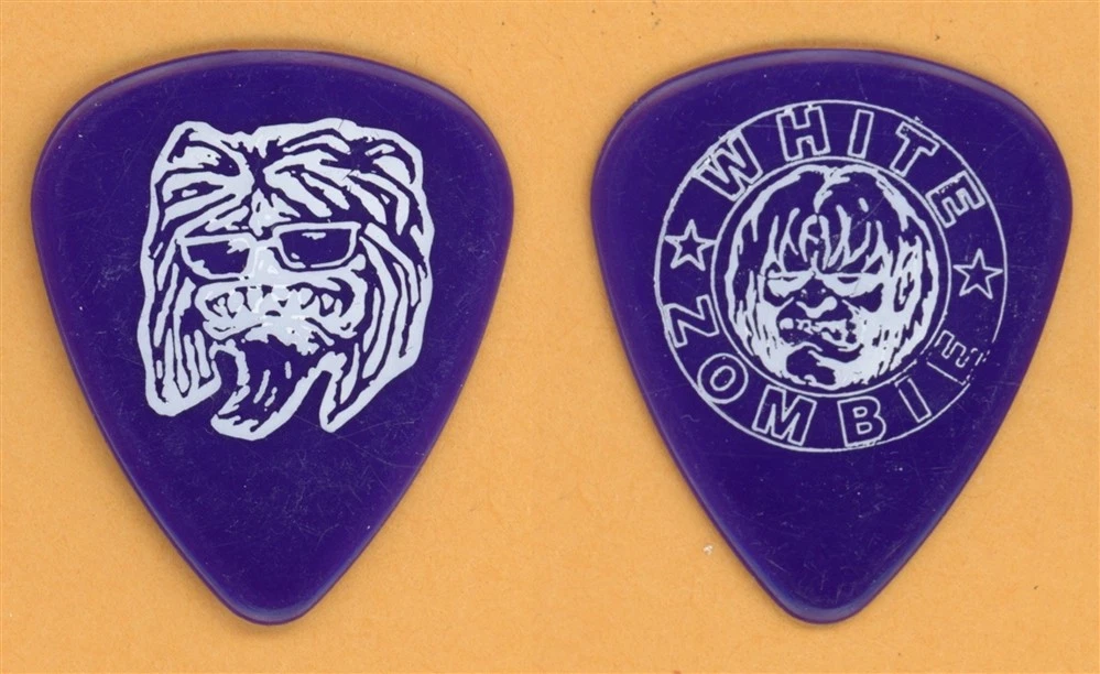 White Zombie Jay Yuenger Vintage Guitar Pick - 1992 La Sexorcisto Tour ...
