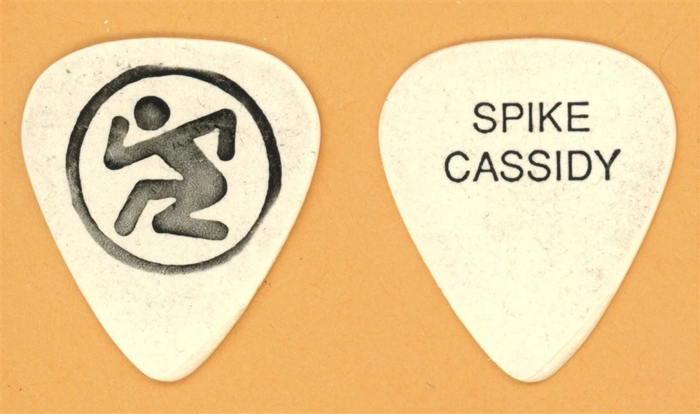 DRI Spike Cassidy Vintage Guitar Pick - 1987 Crossover Tour | Autographia