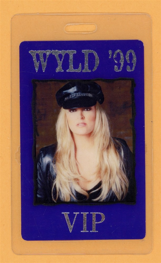 Wynonna Judd 1999 Other Side Tour VIP Laminated Backstage Pass ...