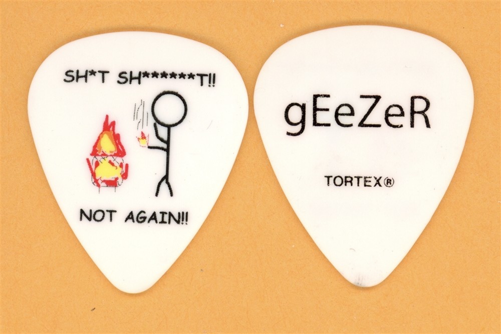 Black Sabbath Geezer Butler H&H Vintage Guitar Pick - 2009 Devil You ...