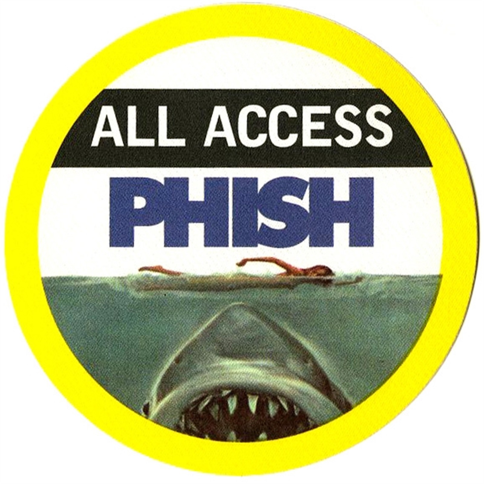 Phish 1997 Slip Stitch and Pass Concert Tour All Access Backstage Pass ...