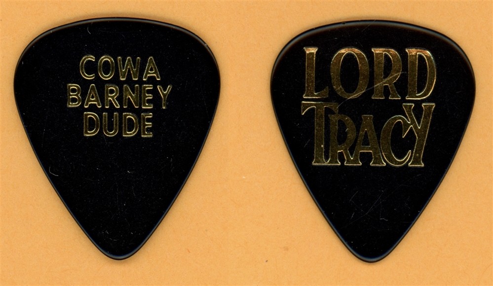 Lord Tracy Barney Ralph Vintage Guitar Pick - 1989 Deaf Gods Tour ...