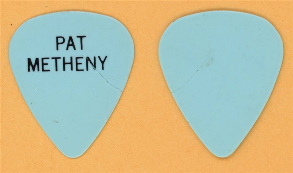 Pat Metheny Group Vintage Guitar Pick - 1989 Letter from Home Tour ...