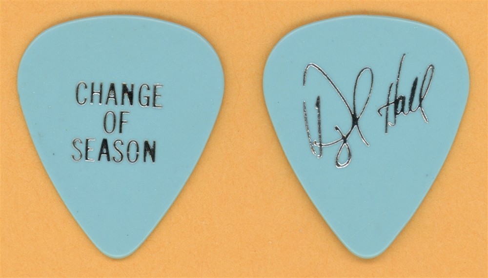 Hall & Oates Daryl Hall Vintage Guitar Pick - 1990 Change of Seasons ...