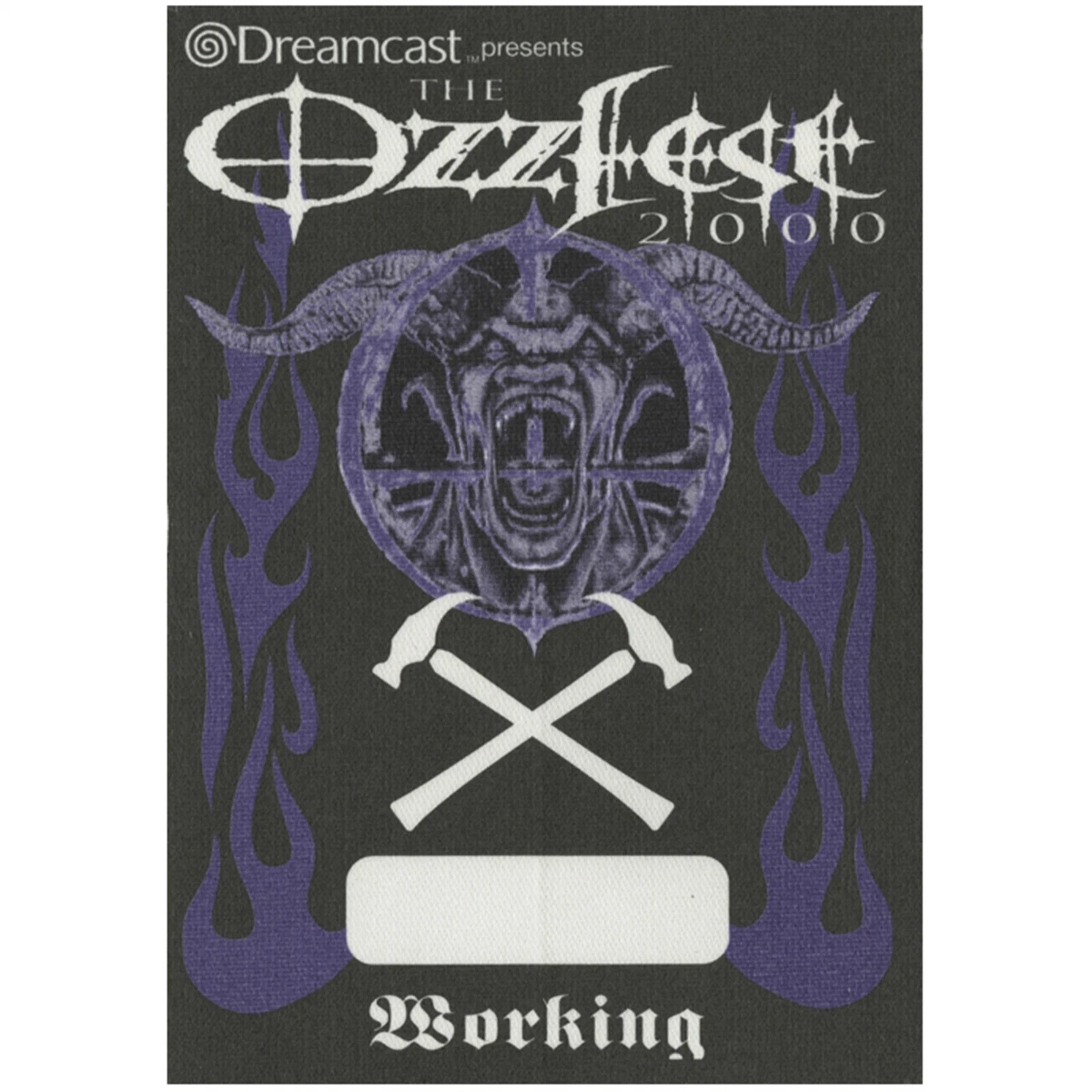 Pantera 2000 Ozzfest Concert Tour Working Backstage Pass | Autographia
