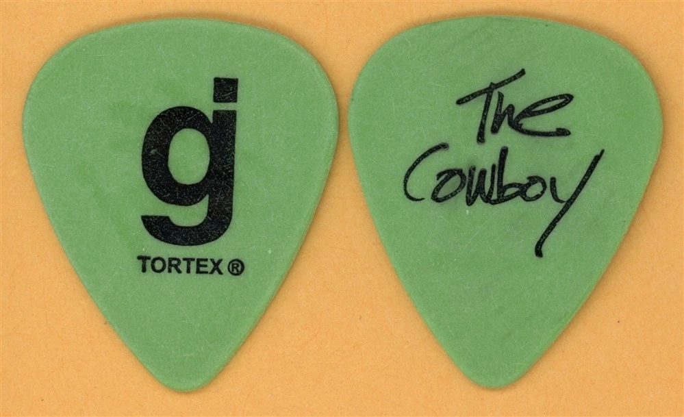 Glassjaw Justin Beck Cowboy Vintage Guitar Pick - 2003 Worship and ...