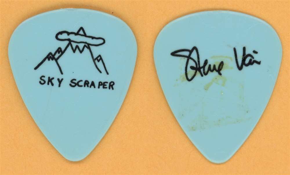 David Lee Roth Steve Vai Vintage Guitar Pick - 1988 Skyscraper Tour ...