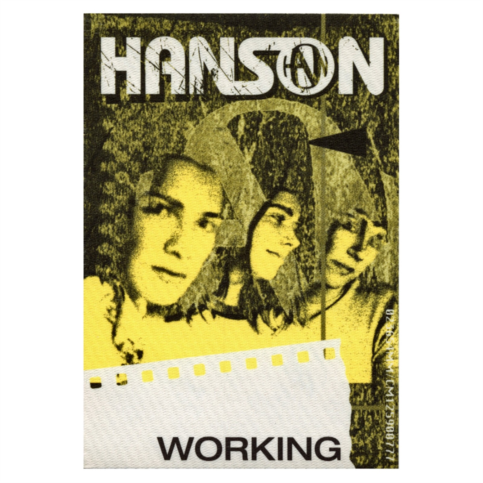 Hanson 2000 This Time Around Concert Tour Working Backstage Pass ...