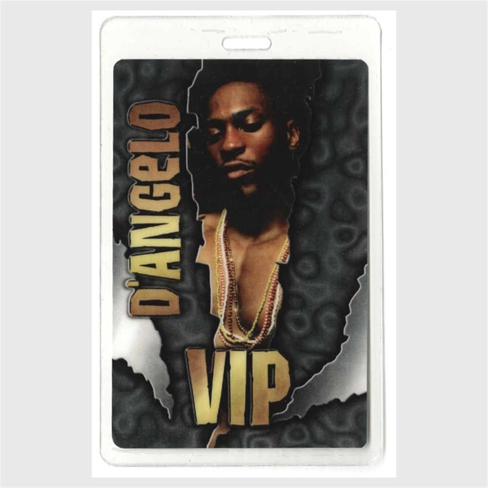 D'Angelo 2000 Voodoo Concert Tour VIP Laminated Backstage Pass ...