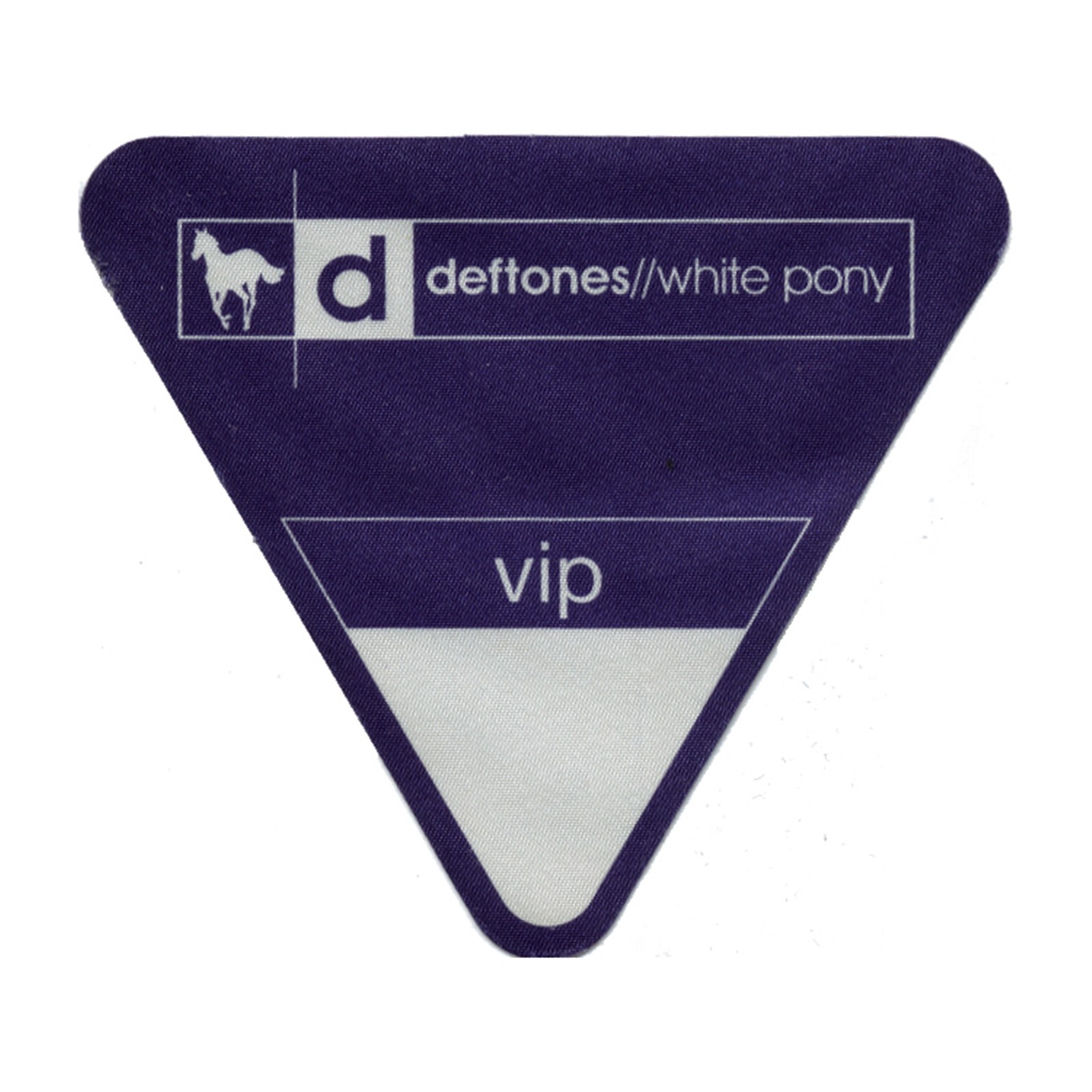Deftones 2000 White Pony Concert Tour VIP Backstage Pass | Autographia