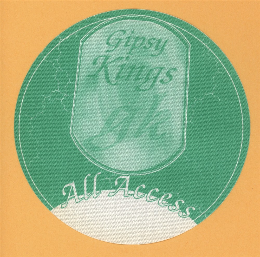 Gipsy Kings 2001 Concert Tour ALL ACCESS Backstage Pass | Autographia
