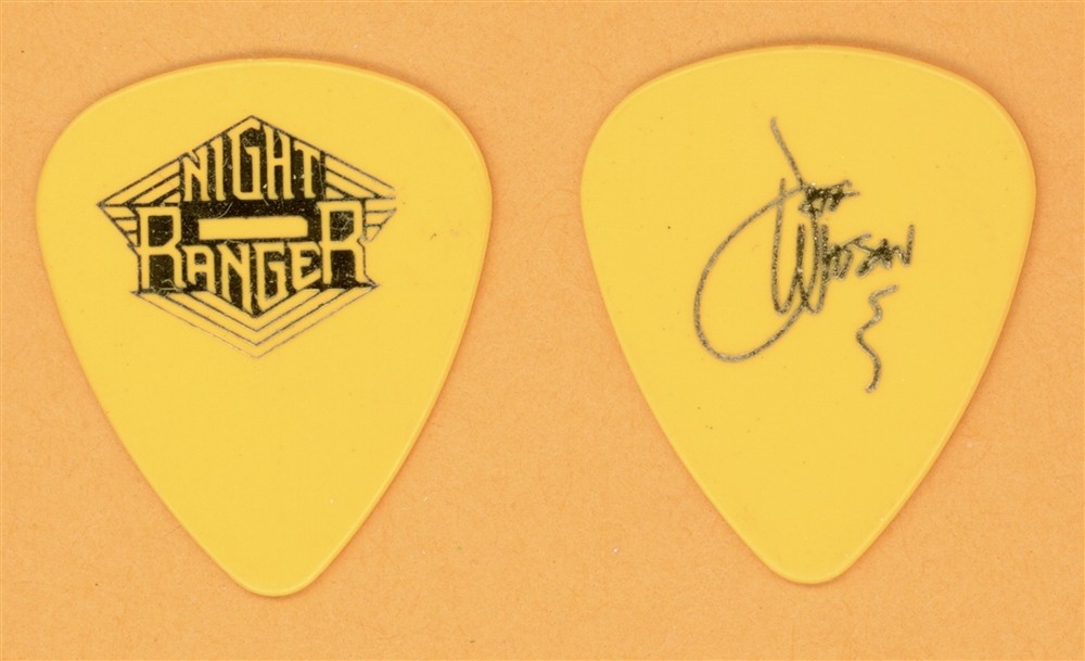 Night Ranger Jeff Watson Vintage Guitar Pick - 1998 Seven Tour ...