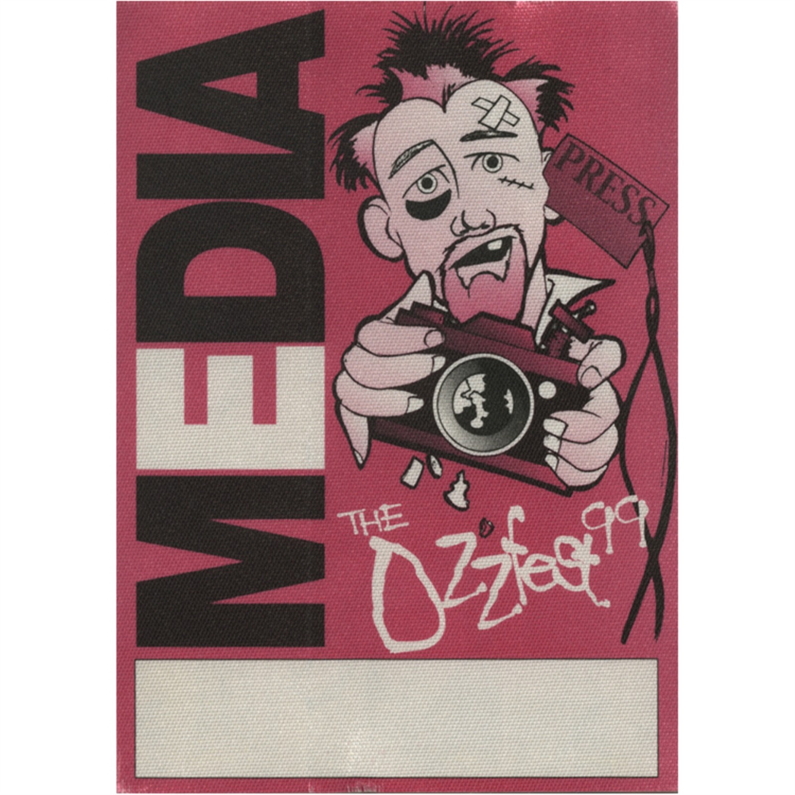 Ozzfest 1999 Tour Backstage Pass Deftones Slayer Primus System of Down ...