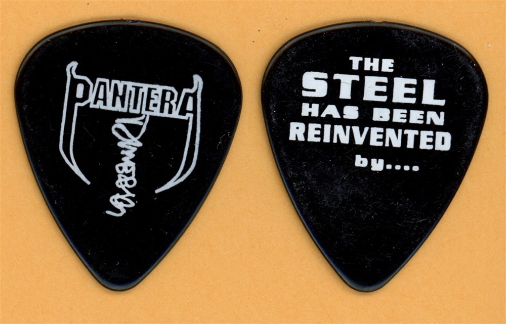 Pantera Dimebag Darrell Abbott Vintage Guitar Pick - 2001 Reinventing ...