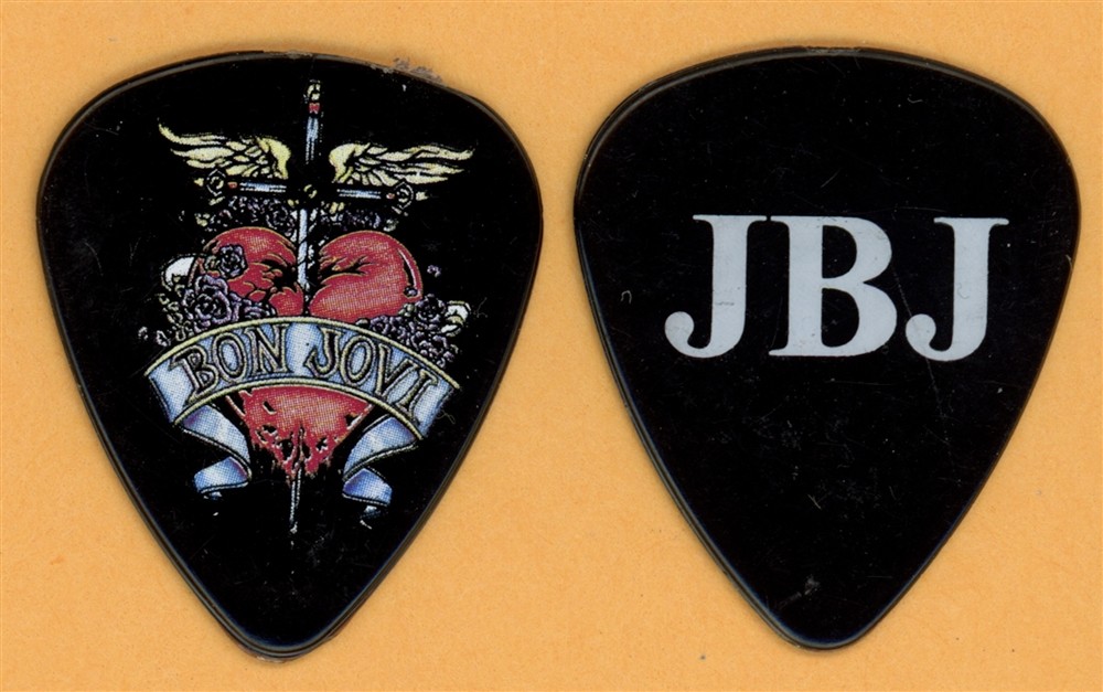 Bon Jovi JBJ Vintage Guitar Pick - 2008 Lost Highway Tour | Autographia